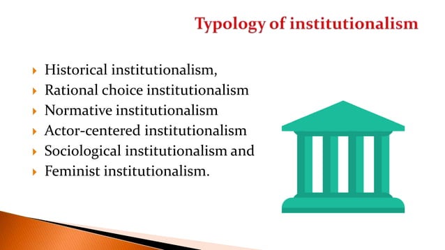 Institutional theory | PPTX