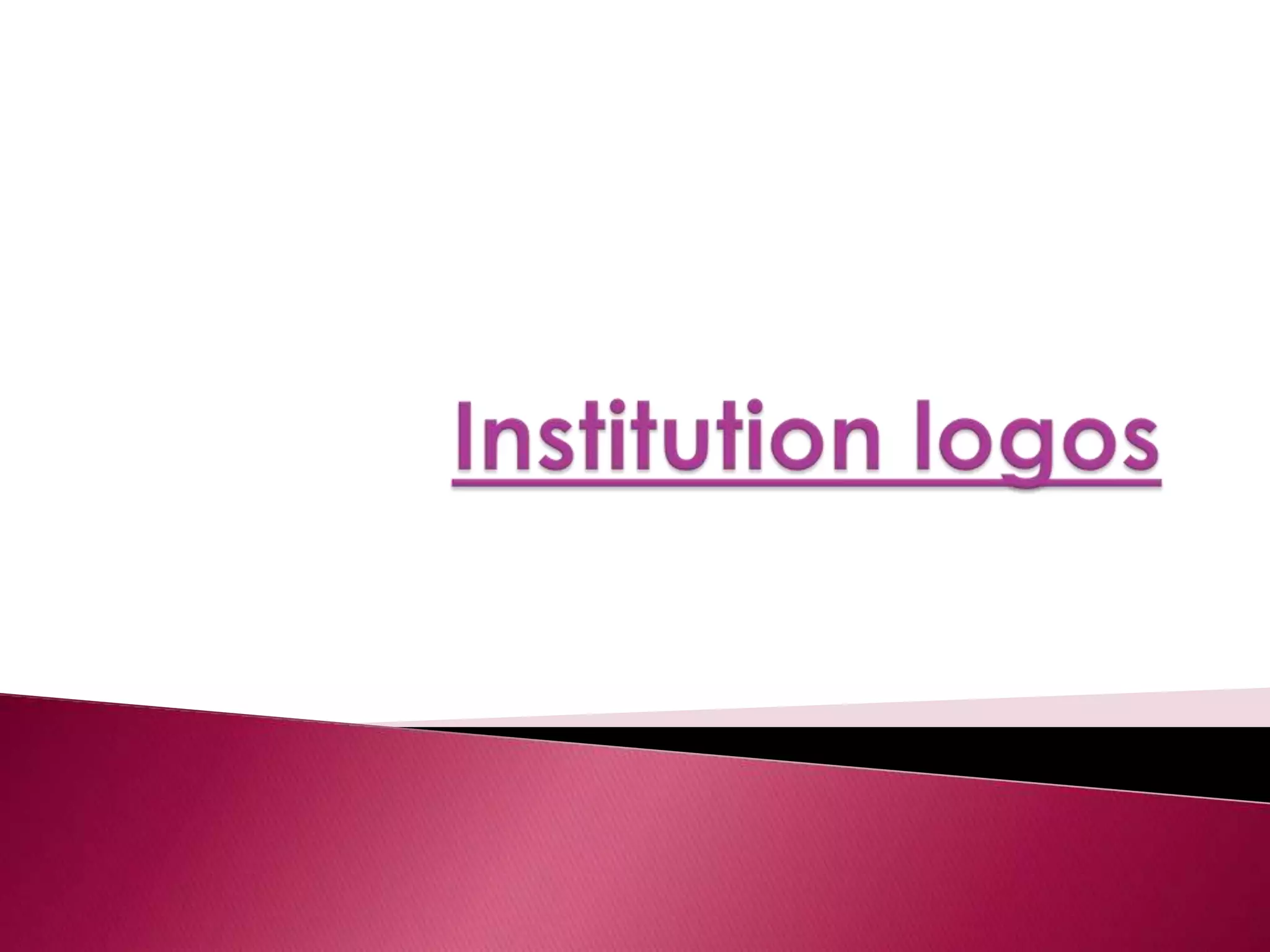 Institution logos | PPT