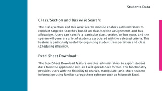 Institution Management System web Application | PPTX
