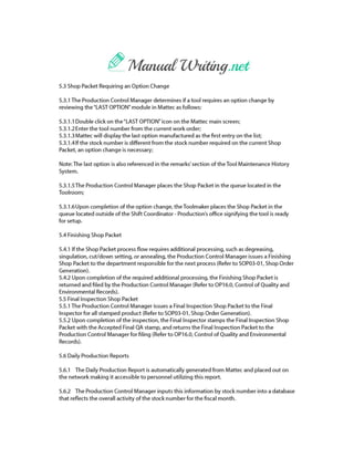 Instruction Manual Sample | PDF