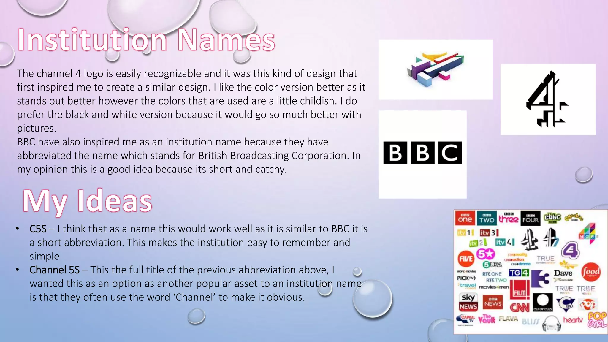 Institution Names | PPT