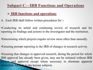 INSTITUTION REVIEW BOARD.pptx
