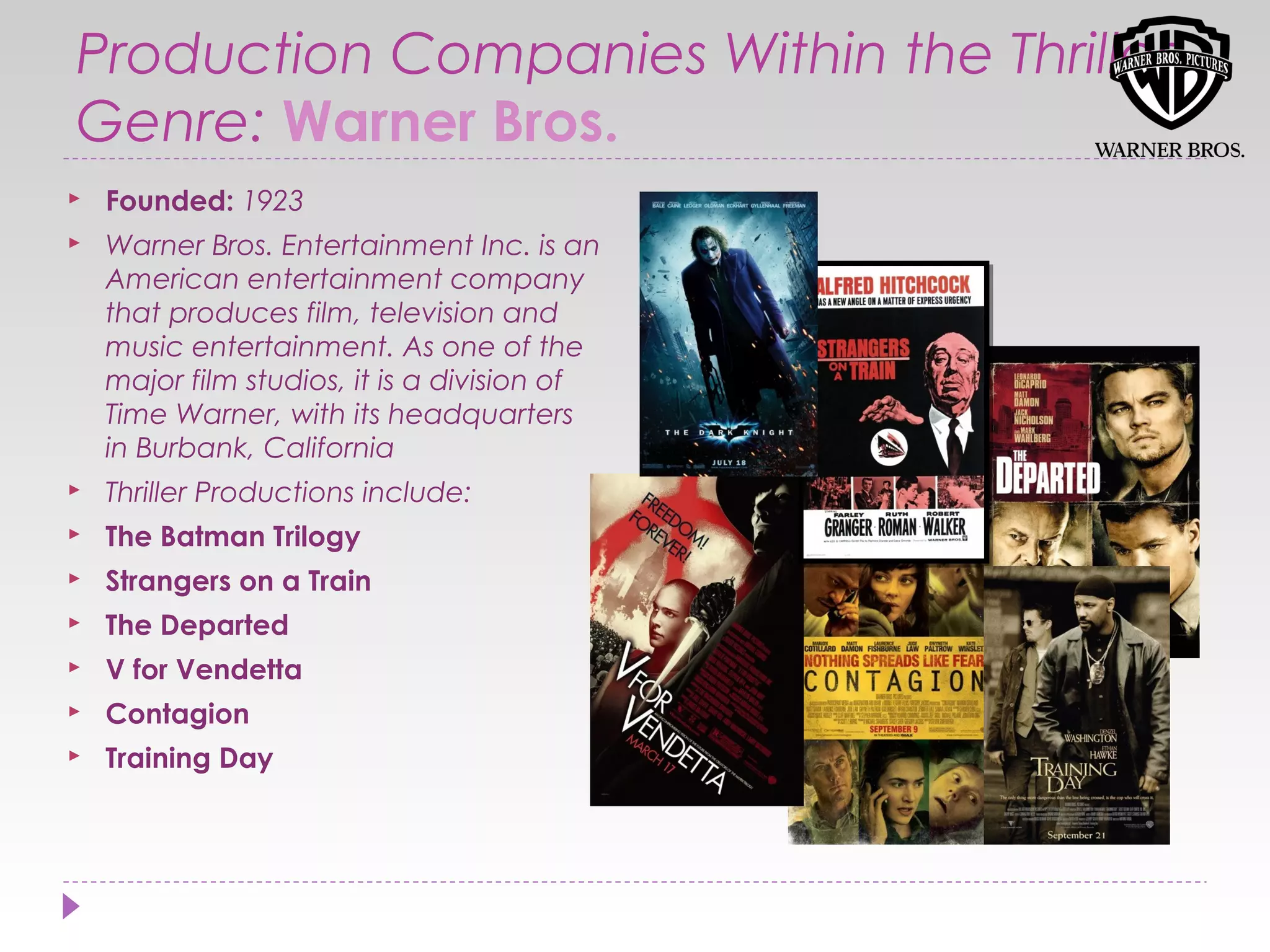 Distribution and Production Companies Media Studies | PPT
