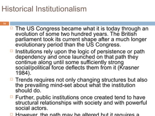 Institutions and institutional theory | PPT