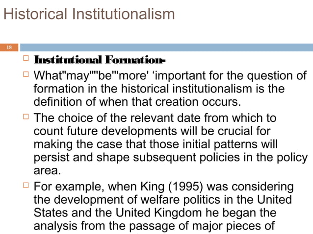 Institutions and institutional theory | PPT