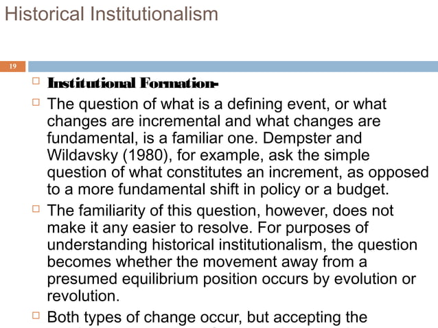 Institutions and institutional theory | PPT