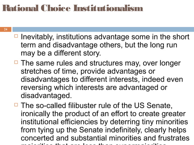 Institutions and institutional theory | PPT