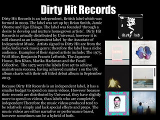 Institutions// Record Labels | PPT