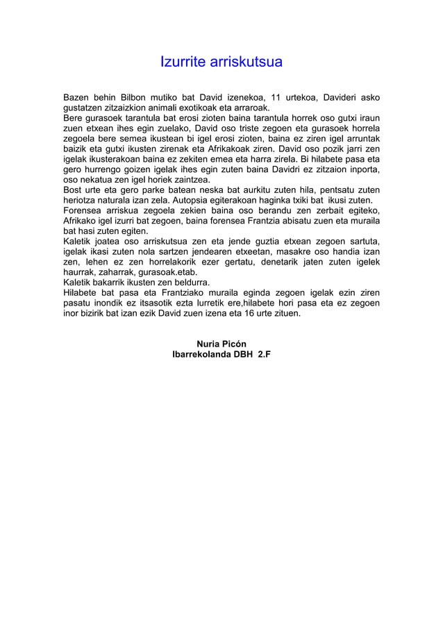 Institutuko mikro-ipuinak 2010 | PDF