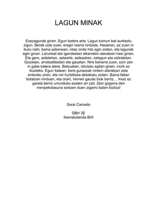 Institutuko mikro-ipuinak 2010 | PDF