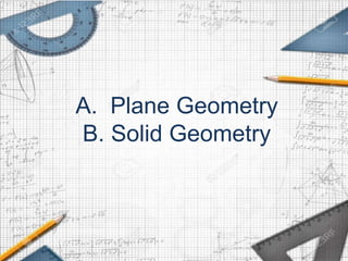 Geometry in sizes and shapes | PPTX