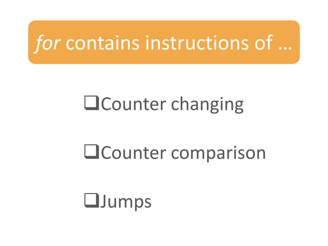 Reverse Engineering: C++ "for" operator | PPT