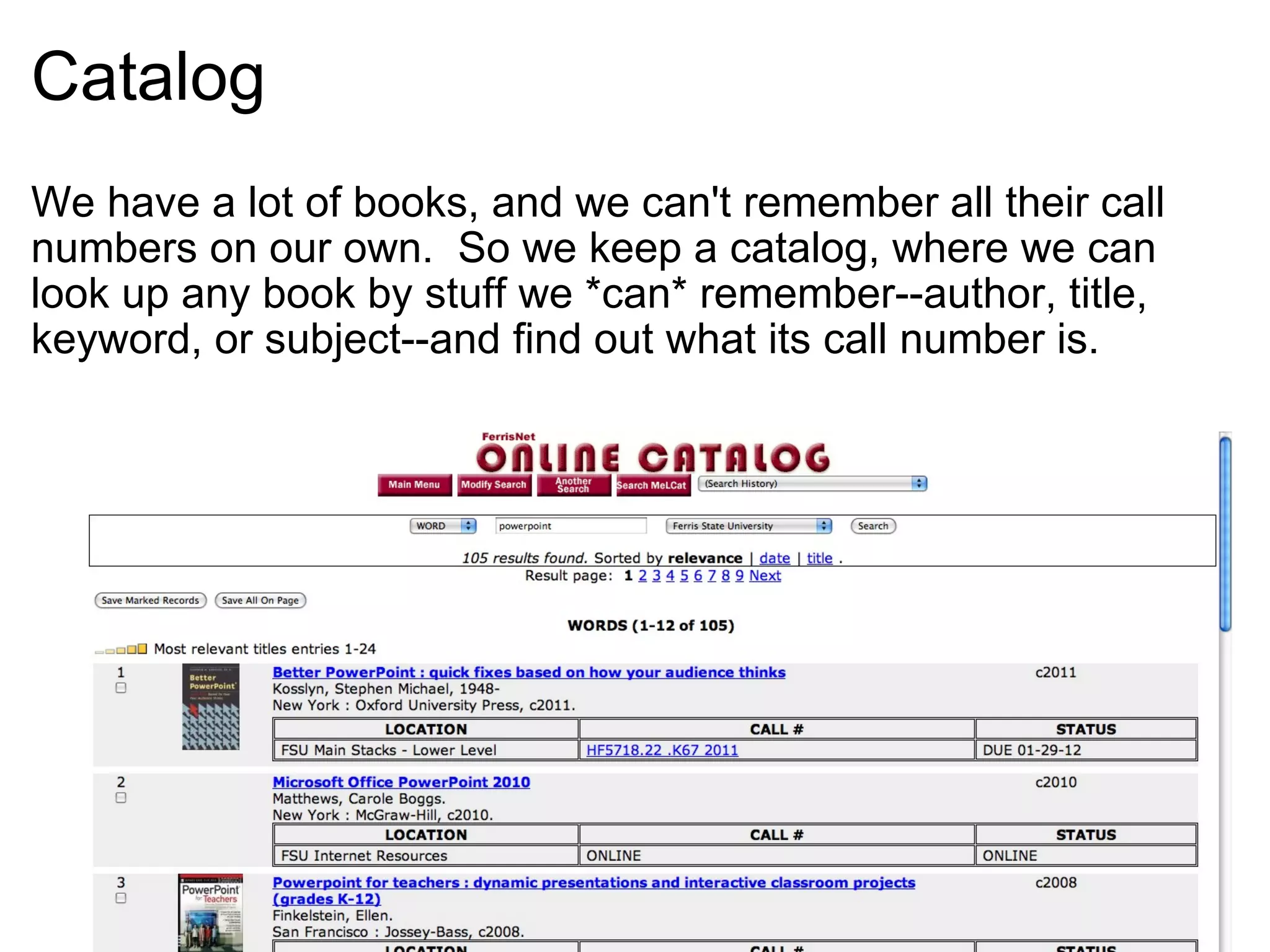15 things you can find in a library | PPT