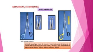 Instrumentos para cardiovascular - | PPTX