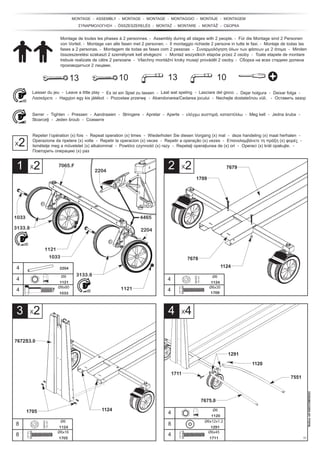 Instrucciones montaje mesa de ping pong cornilleau competition 540 | PDF