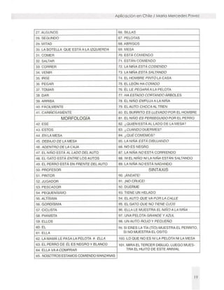 Instrucciones (tecal). Teste para la comprensión auditiva del lenguaje ...