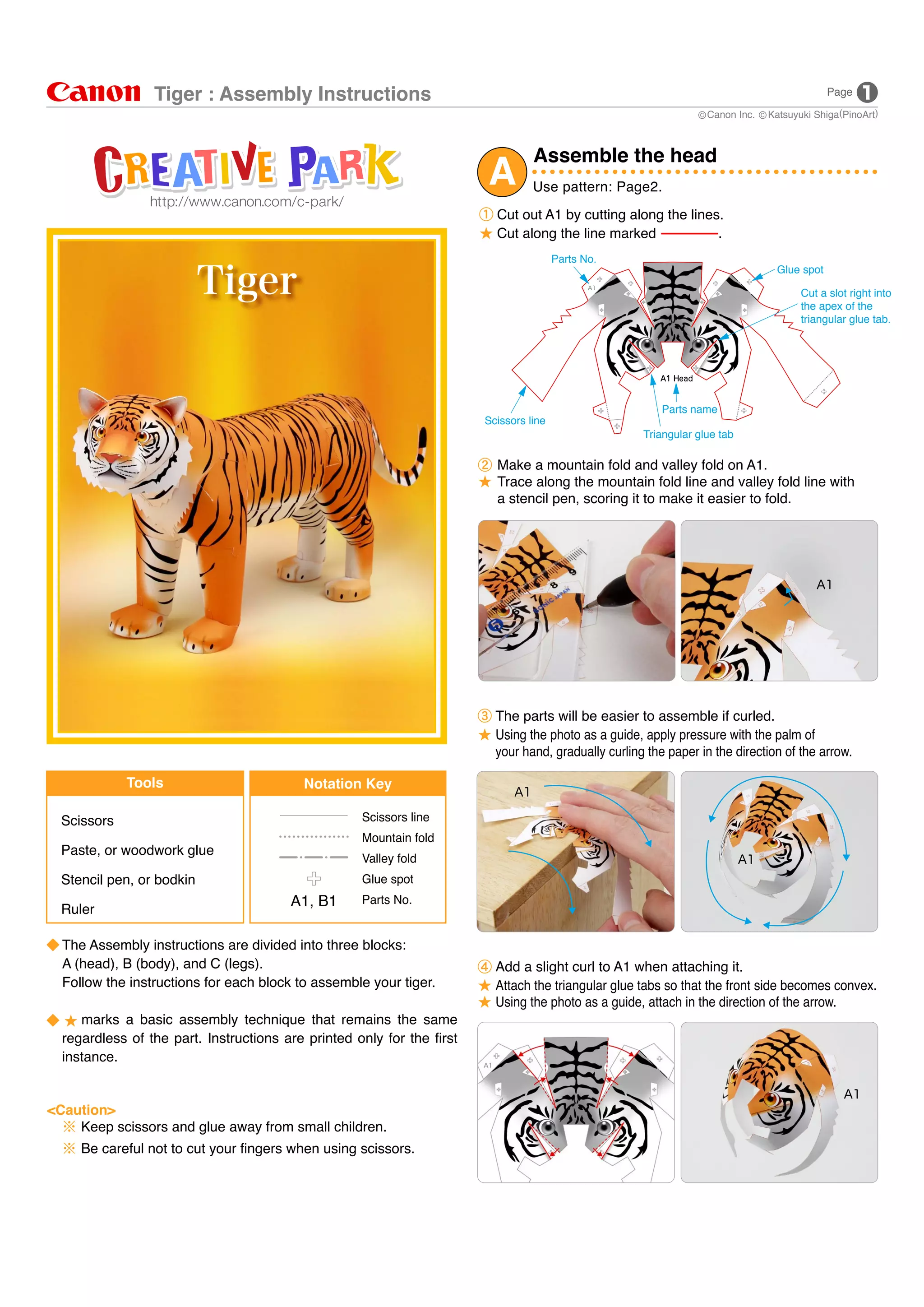 Instrucciones tigre | PDF