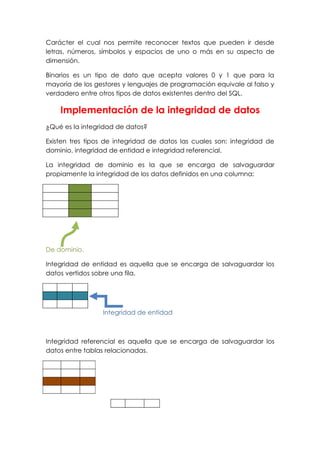Instrucciones Transact S Q L | PDF