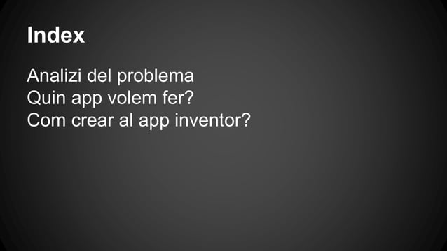 Instruccions de l´app | PPT