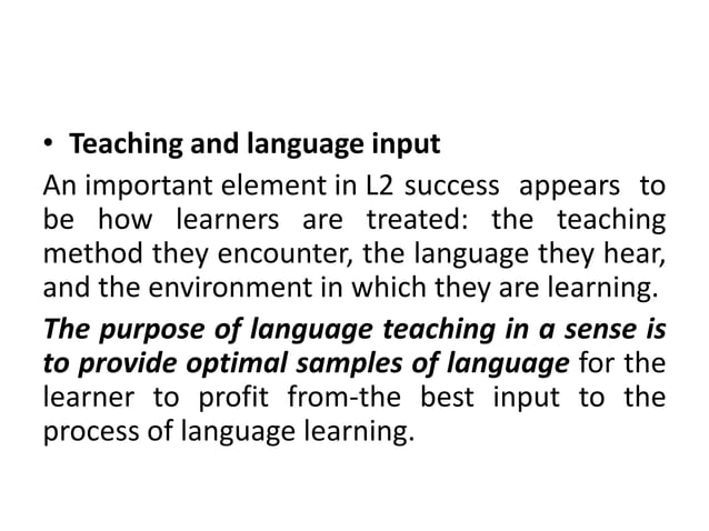 Instructed second-language-learning6666 | PPT