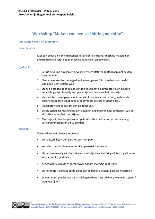 Instructiekaart "Individueel: Ervaar een STEM-activiteit (Maak een ...