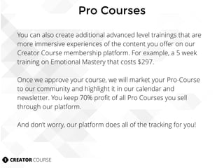 Creator Course Instructor Invitation | PPT