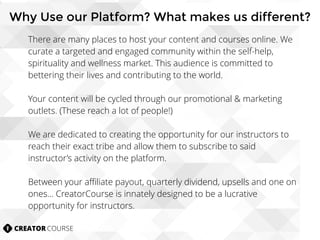 Creator Course Instructor Invitation | PPT