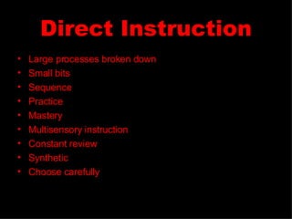 Instruction | PPT