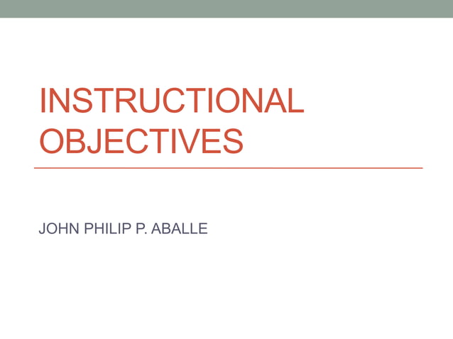 INSTRUCTIONAL OBJECTIVES.pptx
