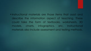 INSTRUCTIONAL-MATERIALS_PPST Domain 4 Curriculum and Planningain.pptx