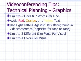 Instructional Videoconferencing | PPT