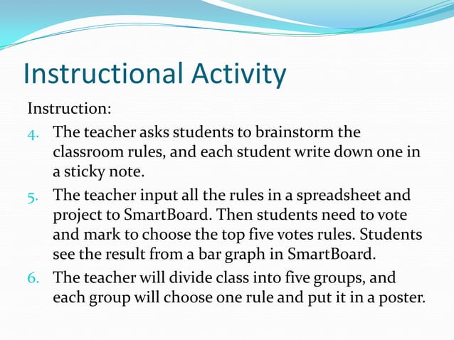 Instructional activity assigment | PPT