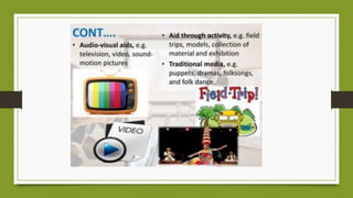 Instructional aids types of instructionional aids | PPT