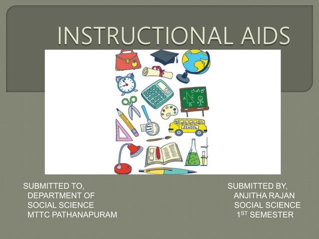 INSTRUCTIONAL AIDS | PPTX