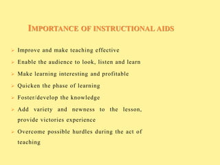 Instructional aids PPT.pdf | Special Education | Education