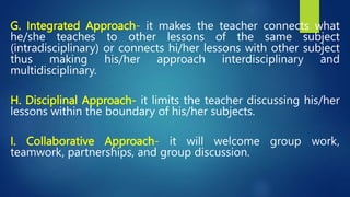 INSTRUCTIONAL APPROACHES AND MODELS.pptx