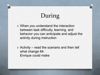 Instructional classroom management | PPTX