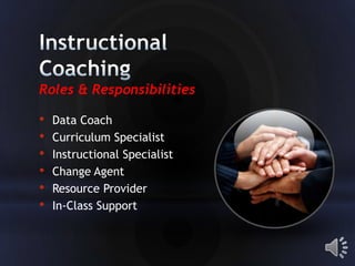 Instructional coaching a balance of pressure and support | PPTX