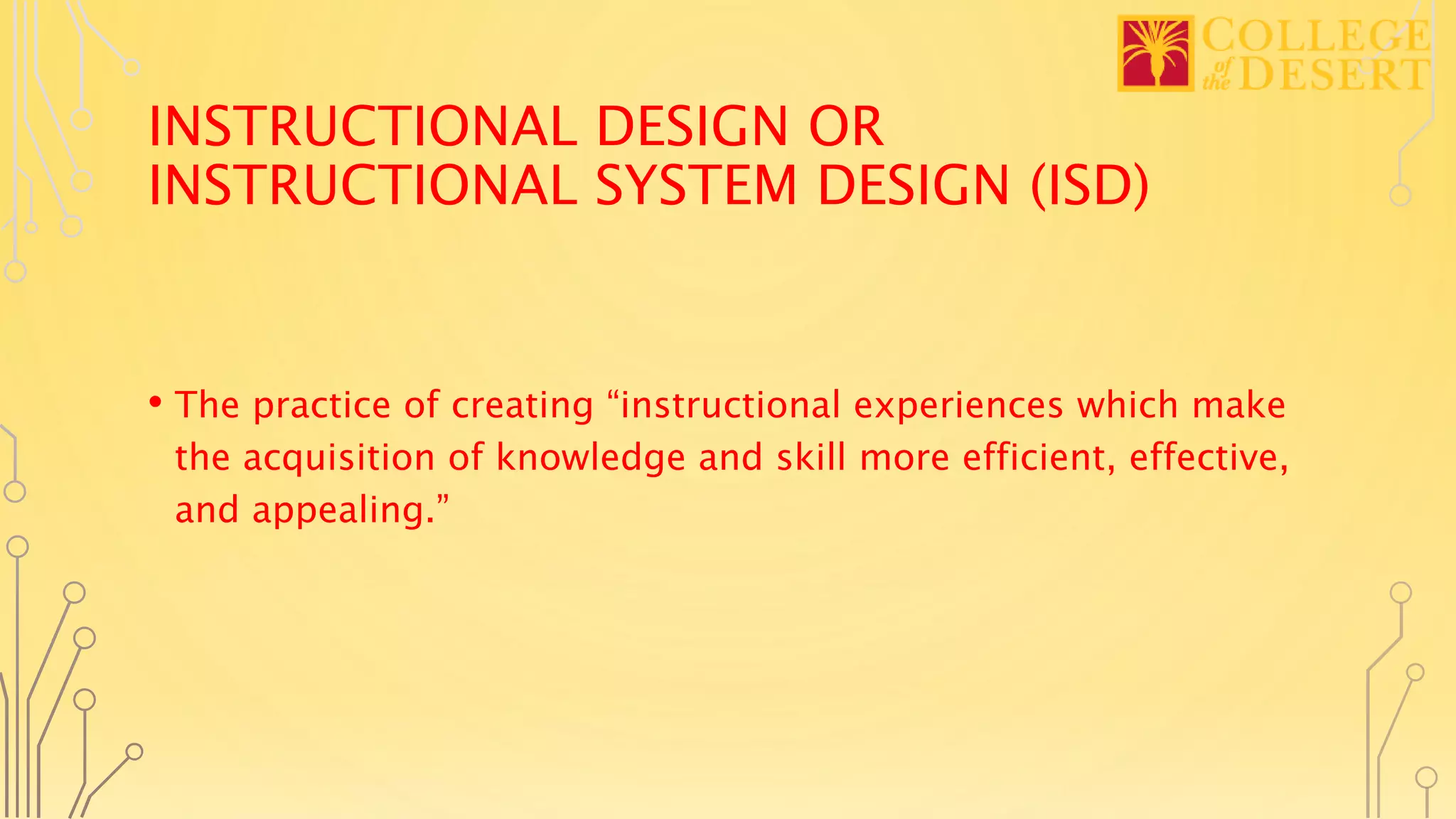 Instructional design | PPT