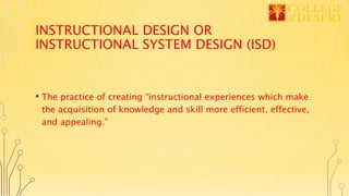 Instructional design | PPT