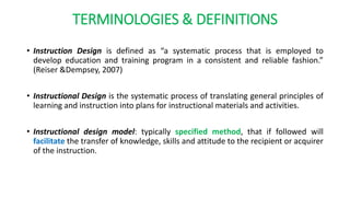Instructional design | PPTX