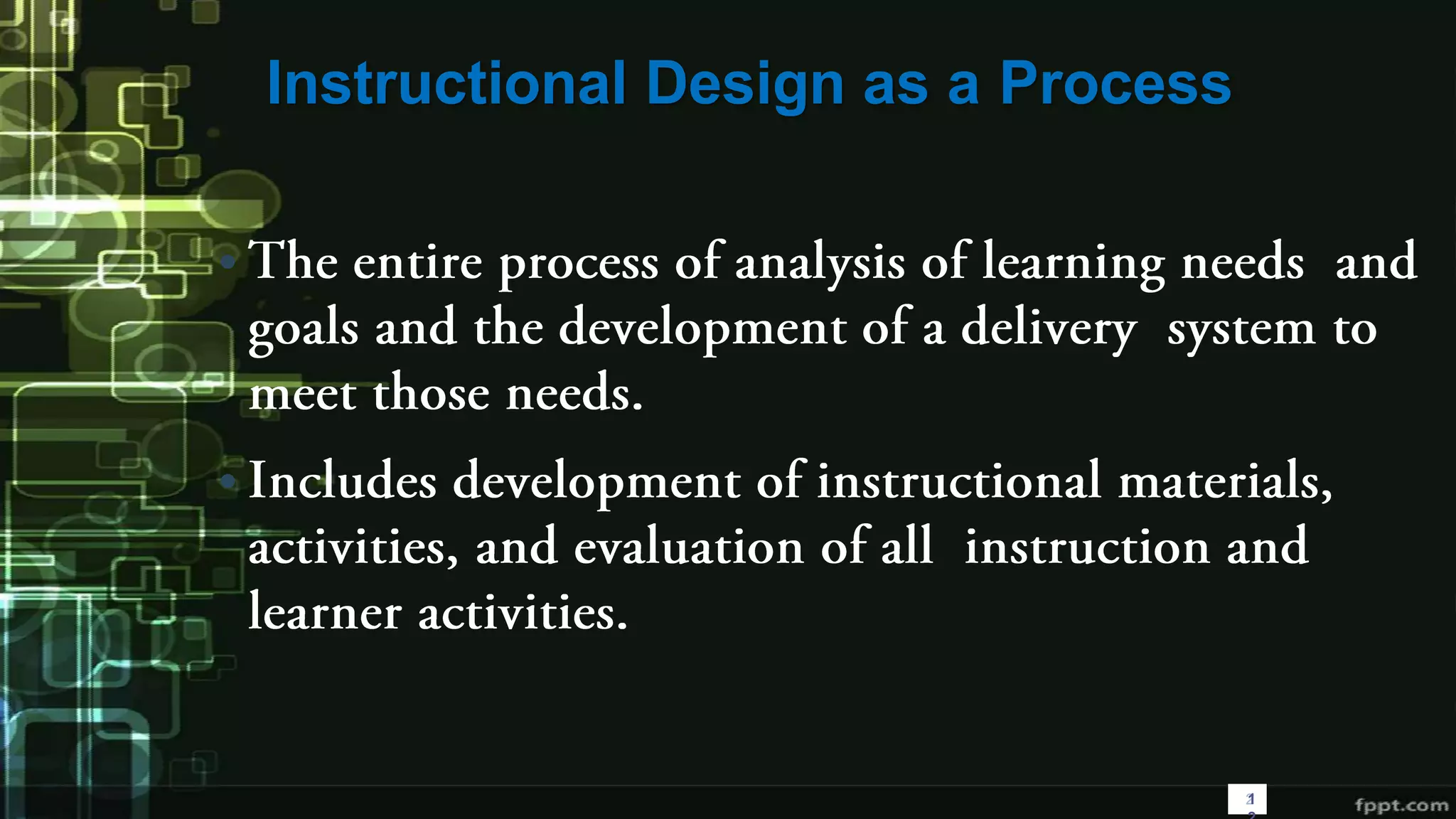Instructional design | PDF