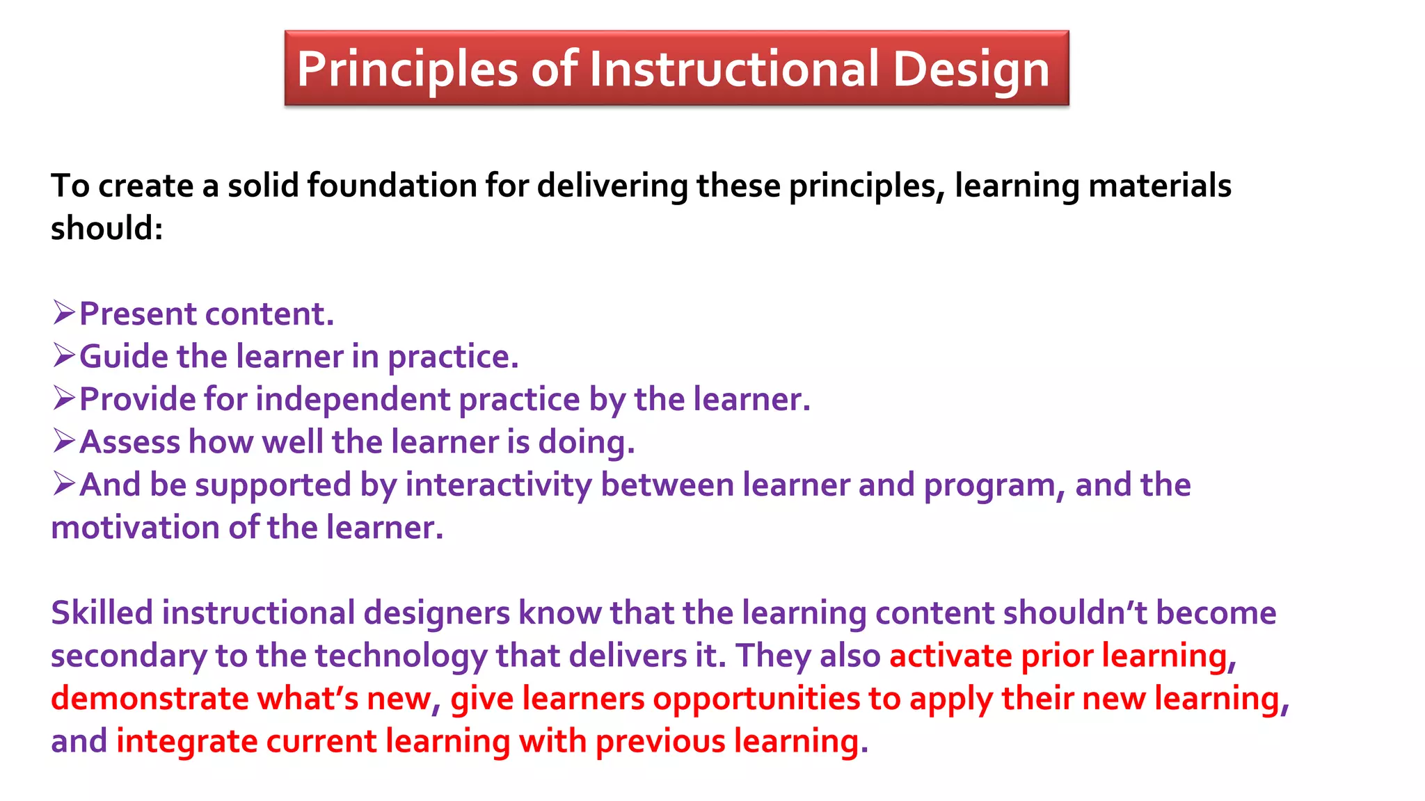 Instructional design | PDF