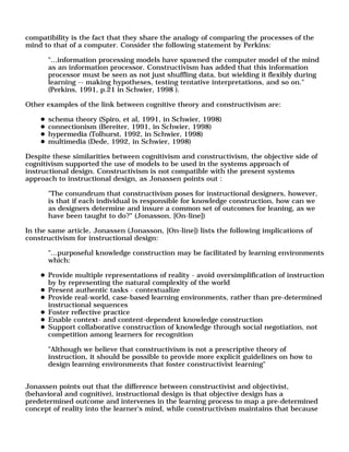 Instructional design learning theory | PDF
