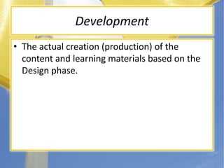 Instructional Design Concepts | PPTX