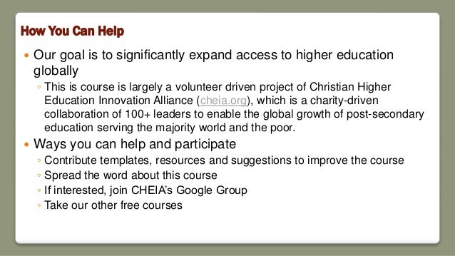 Instructional Design for Online and Blended Learning Course Slides ...