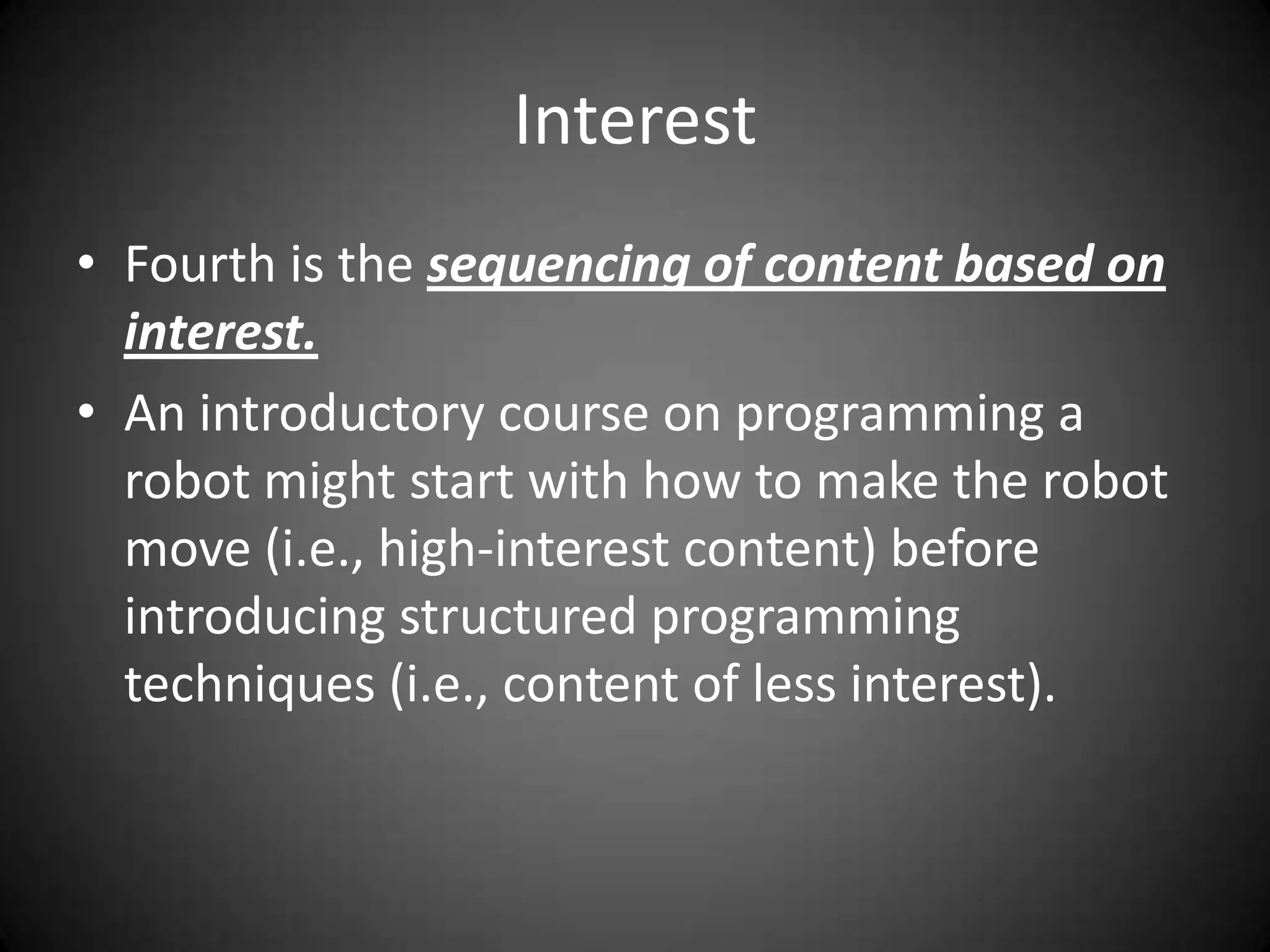 Instructional design – edfn201 b sequencing | PPTX