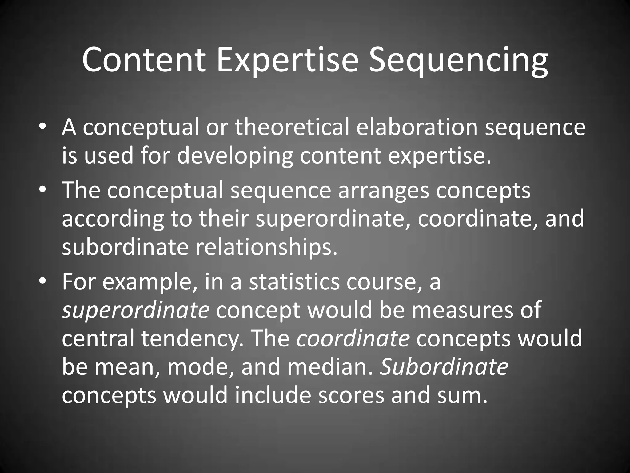 Instructional design – edfn201 b sequencing | PPTX | Educational Assessment | Education