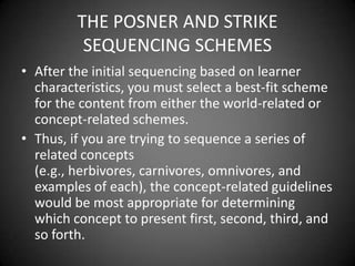 Instructional design – edfn201 b sequencing | PPTX | Educational ...