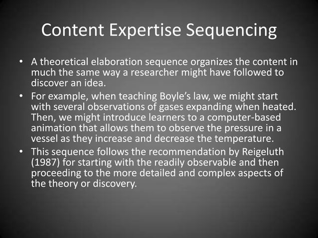 Instructional design – edfn201 b sequencing | PPTX | Educational Assessment | Education